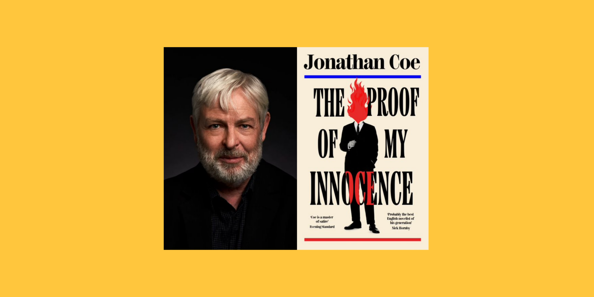 Jonathan Coe - Hexham Book Festival