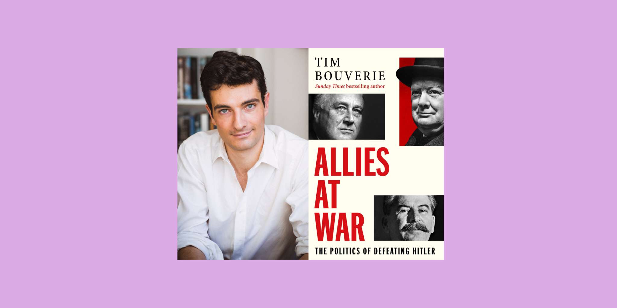 Tim Bouverie - Hexham Book Festival