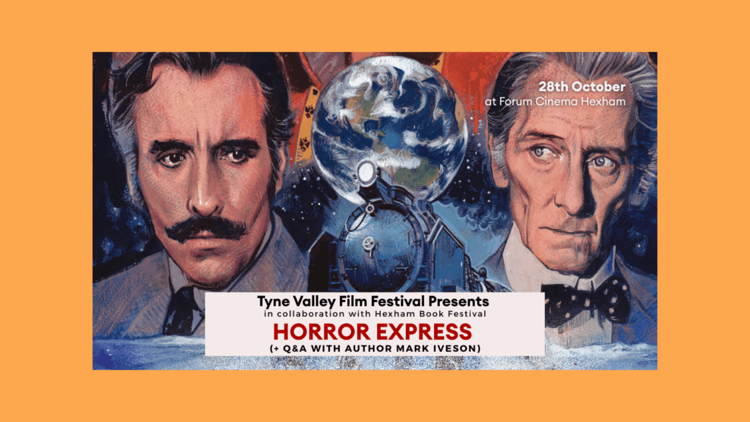 Horror Express + Q&A with author Mark Iveson - Hexham Book Festival